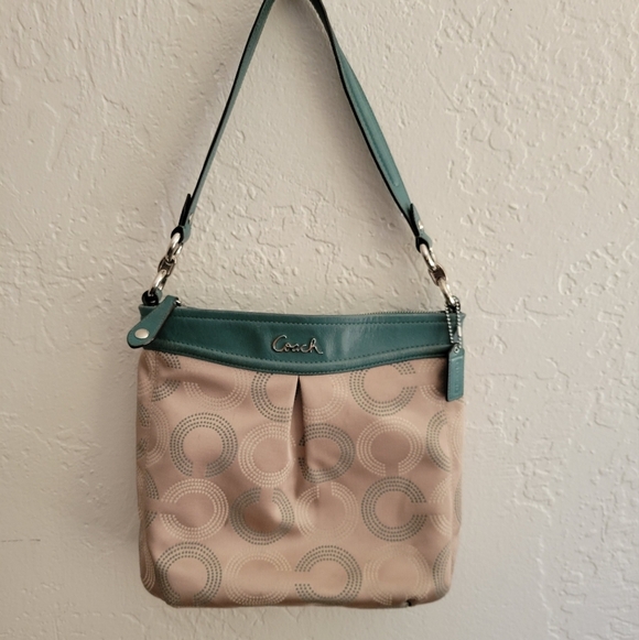 Coach | Bags | Coach Ashley Dotted Shoulder Bag | Poshmark
